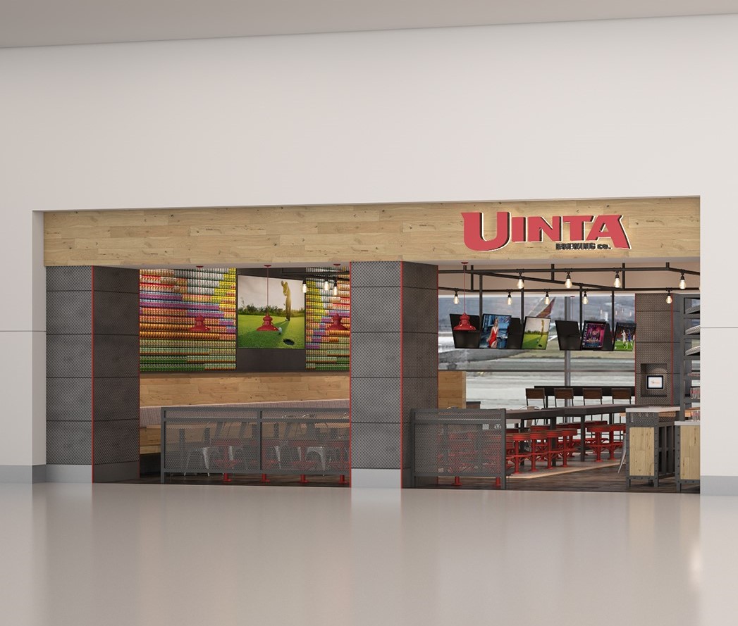 Uinta Brewing in Salt Lake City International Airport (Concourse B ...